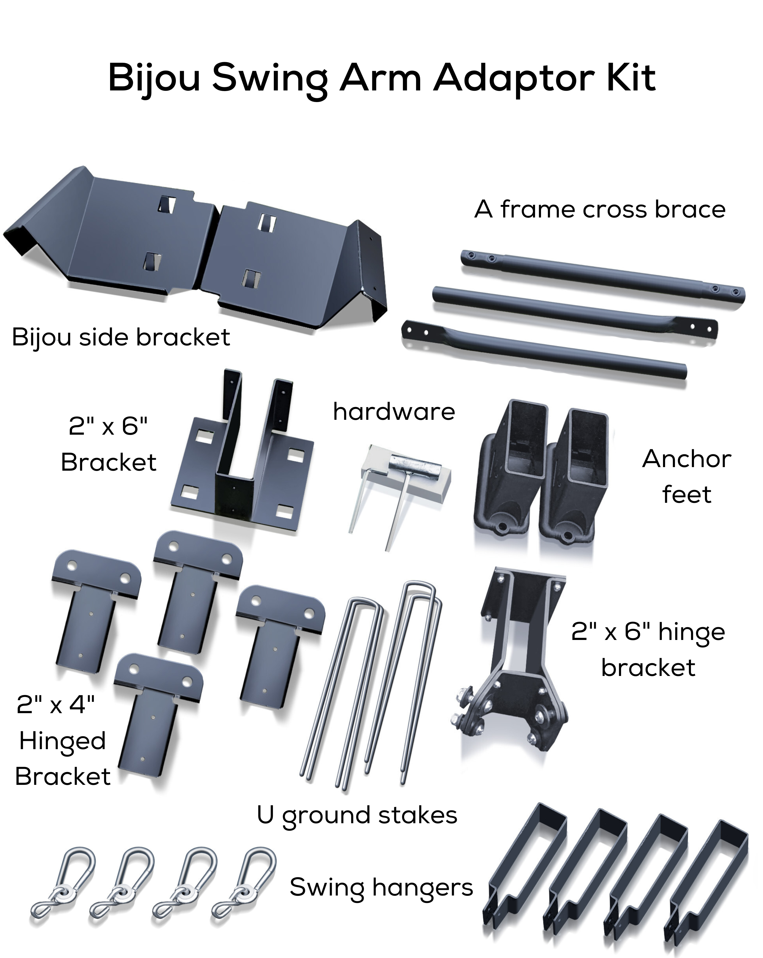 Bijou Swing Arm Adaptor – Yard Sanctuary