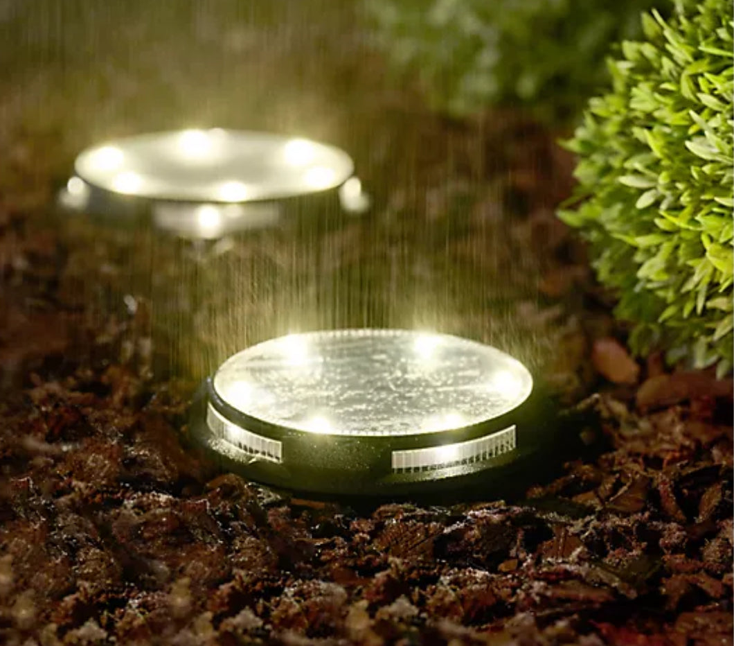 Energizer 10-pc Solar Disc Lights Multi-Direction 20 Lumen – Yard Sanctuary