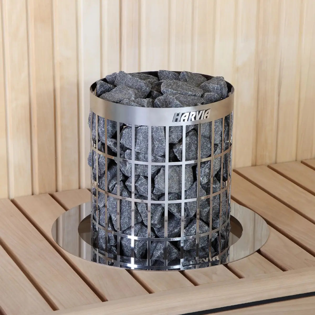 Harvia Cilindro PC80 8KW Sauna Heater with built in controls - Finnish ...